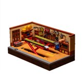 Remocguys Retro Car Repair Shop Building Sets Compatible with Lego ...