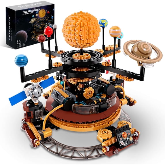 Remocguys Solar System Building Blocks Set Compatible with Lego STEM ...