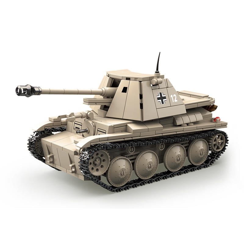 Remocguys WW2 Marder III H Tank Destroyer Building Sets, Compatible ...