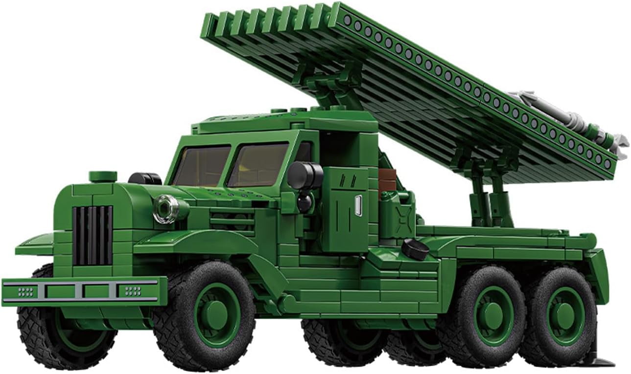 Remocguys WW2 Military Katyusha Rocket Tank Building Set Compatible ...