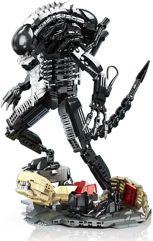 Remocguys Xenomorph Action Figure Building Set Alien Blocks for Adults ...