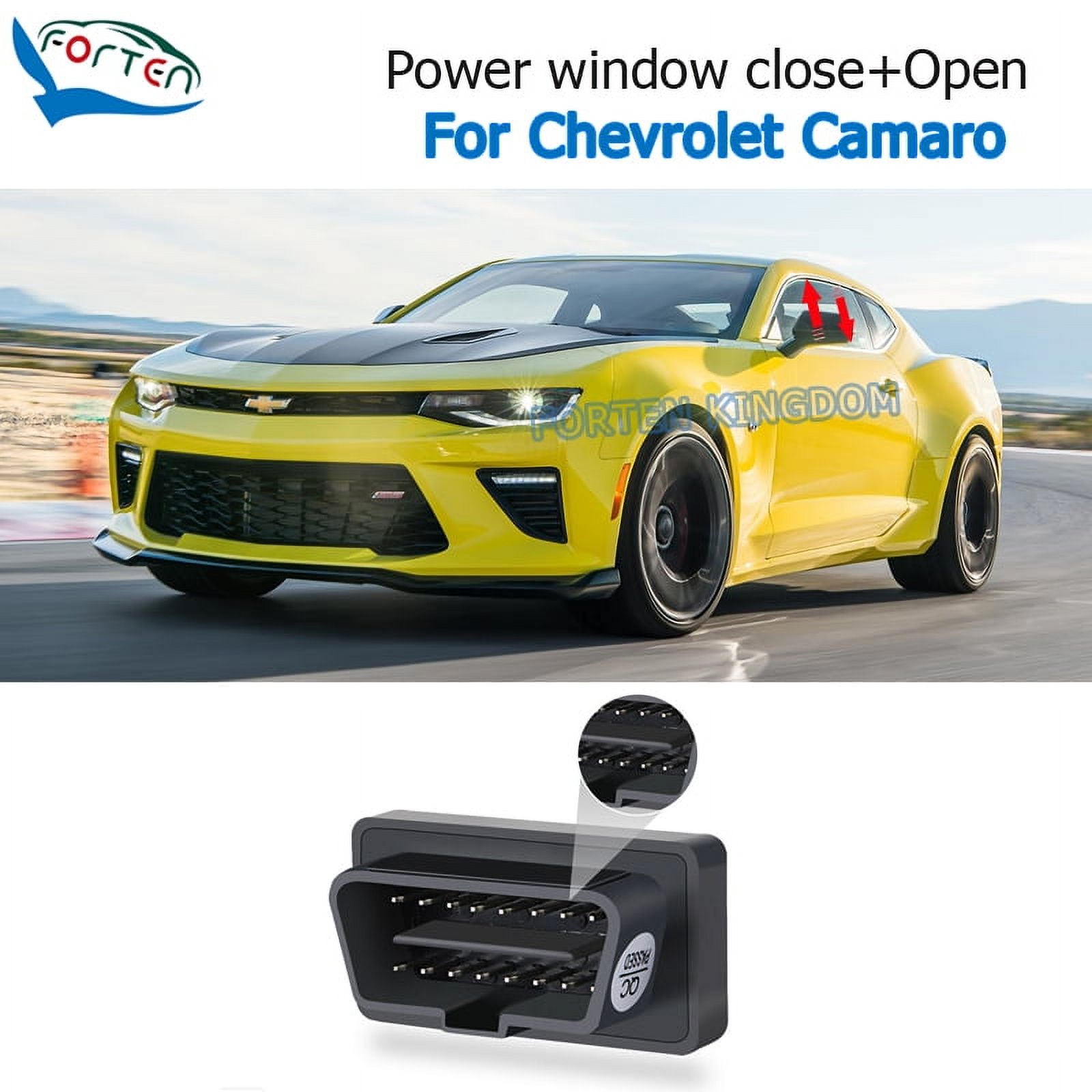 Remote Auto Window Close Open Kit For Chevrolet Camaro - Walmart.com