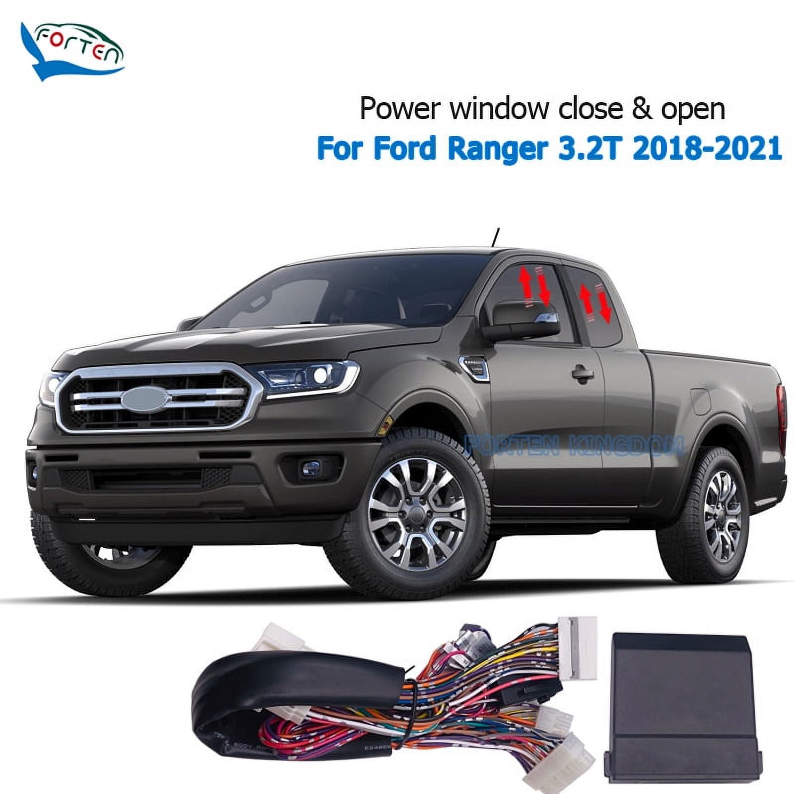 Remote Auto Window Close Open Kit For Ford Ranger 3.2T 2018-2021 ...