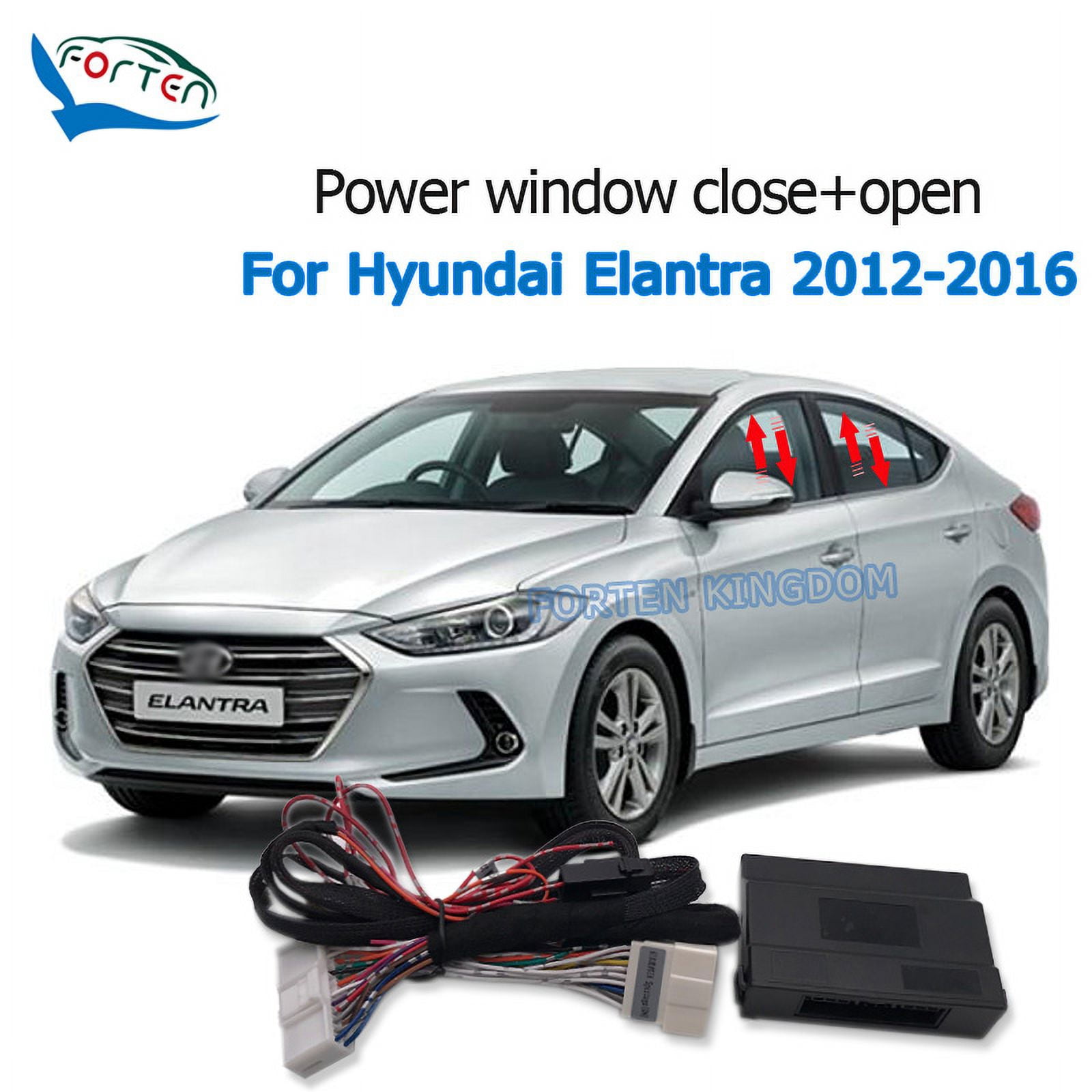 Remote Auto Window Close Open Kit For Hyundai Elantra 2012-16 - Walmart.com
