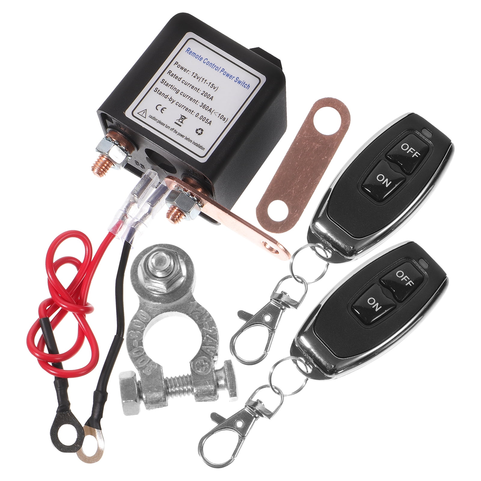 Remote Battery Switch Disconnect Marine Car Batteries 12 Volt for ...