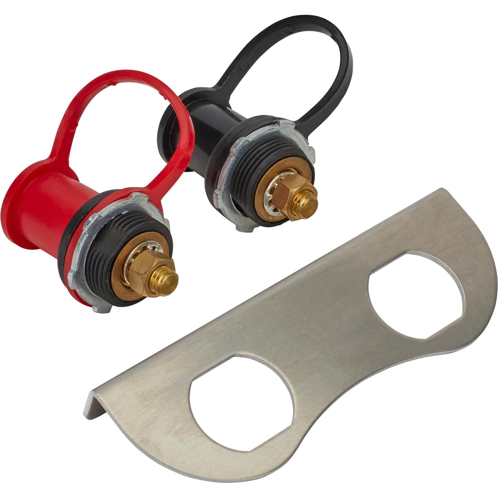 Remote Battery Terminal Studs w/ Aluminum Bracket - Walmart.com