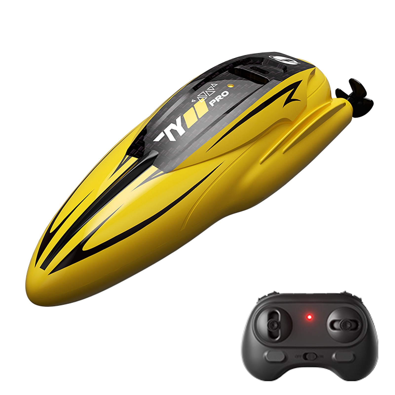 Remote Boat,Stunt Boat Kids Remote Boat Waterproof And Lakes Stunt Boat ...
