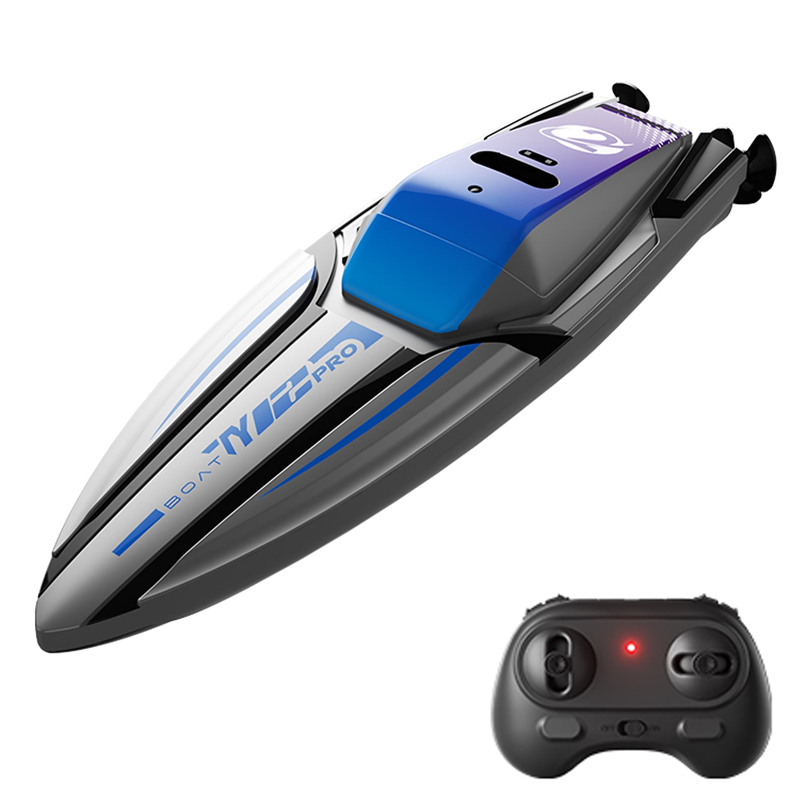 Remote Boat,Waterproof Speed Boat Remote Boat Waterproof Stunt Boat ...