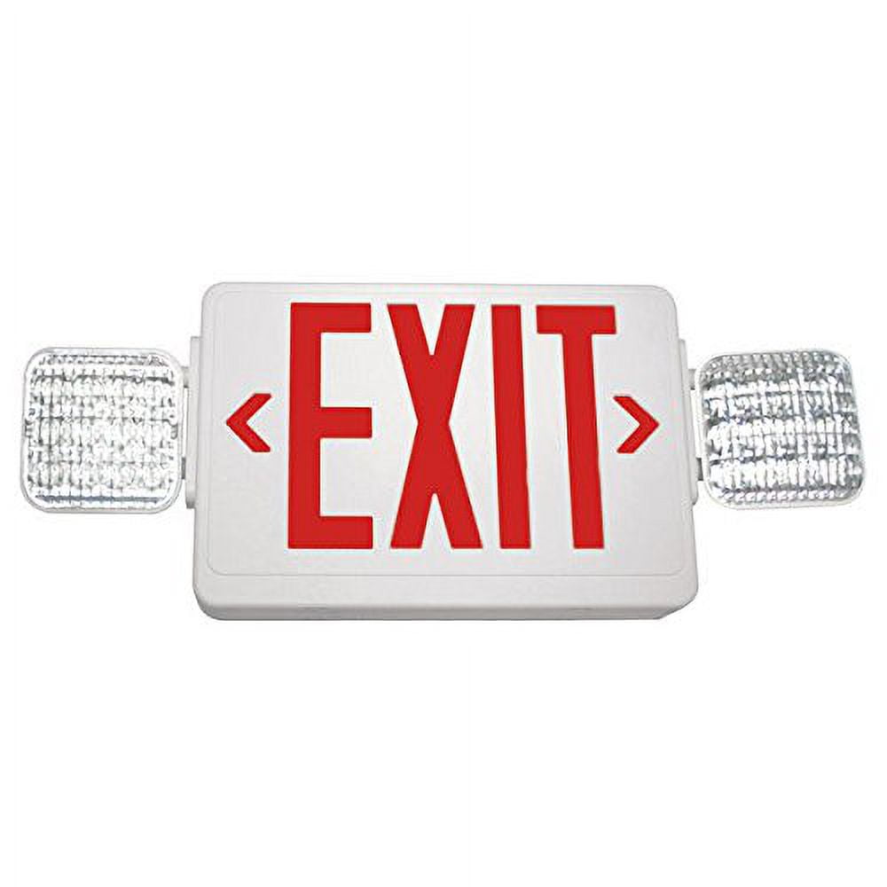 Remote Capability - Double Face LED Combination Exit Sign ...
