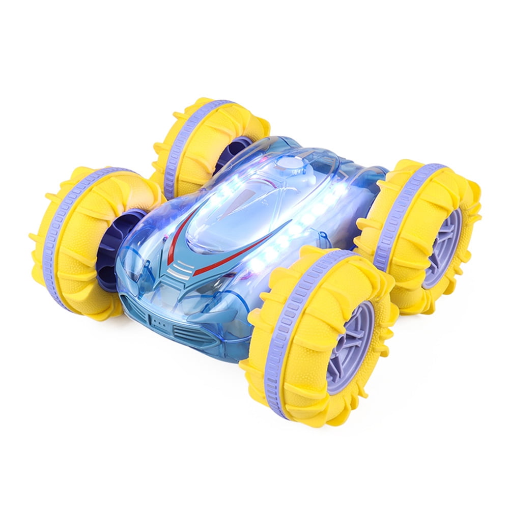Remote Car,Amphibious Waterproof Stunt Remote Boat All With Cool Kids ...