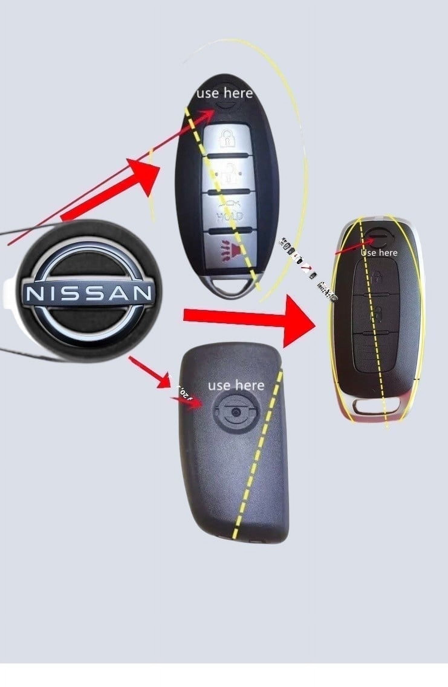 Genuine OEM Nissan Car Key Emblem Logo Badge, Stickers for Altima Kick ...