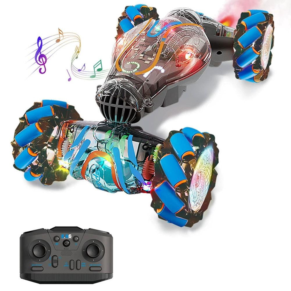 Remote Car,Rotating Twisting Climbing Car Toy,Hand Controlled RC Stunt ...