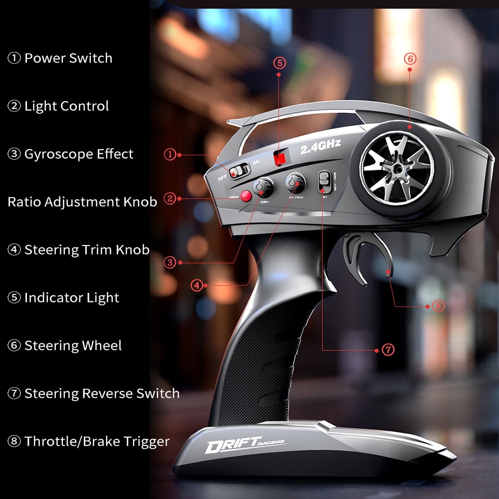 Remote Car,With Led Car 1 Car Vehicle 12 Toy 1 12 Vehicle With Remote ...