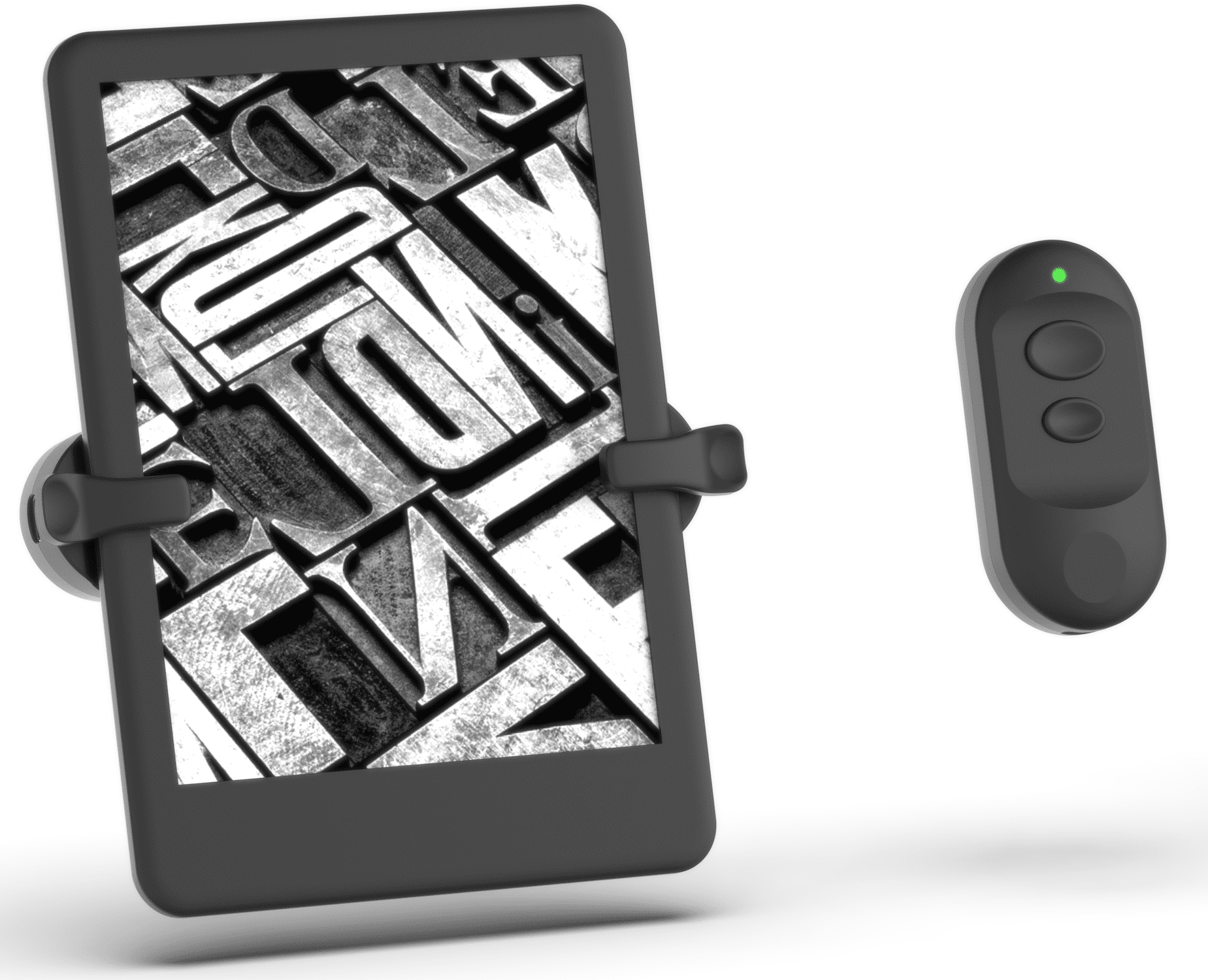 Remote Contorl Page Turner for Kindle Paperwhite iPad Surface iPhone ...