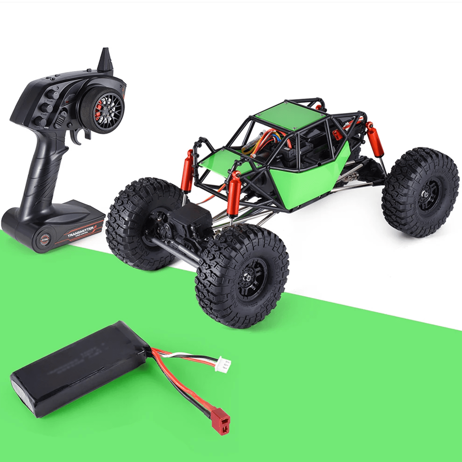 Remote Control 1/10 Rock Crawler 2.4G 4*4 RTR Electric Radio Off-road ...