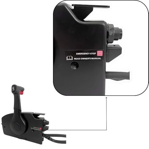 Remote Control-4000 Side Mount(Power Trim) 881170a14 14pin For Mercury ...