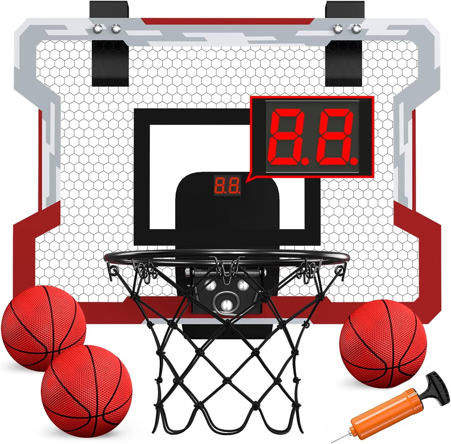 Remote Control Basketball Hoop Indoor , Mini Basketball Hoop with ...