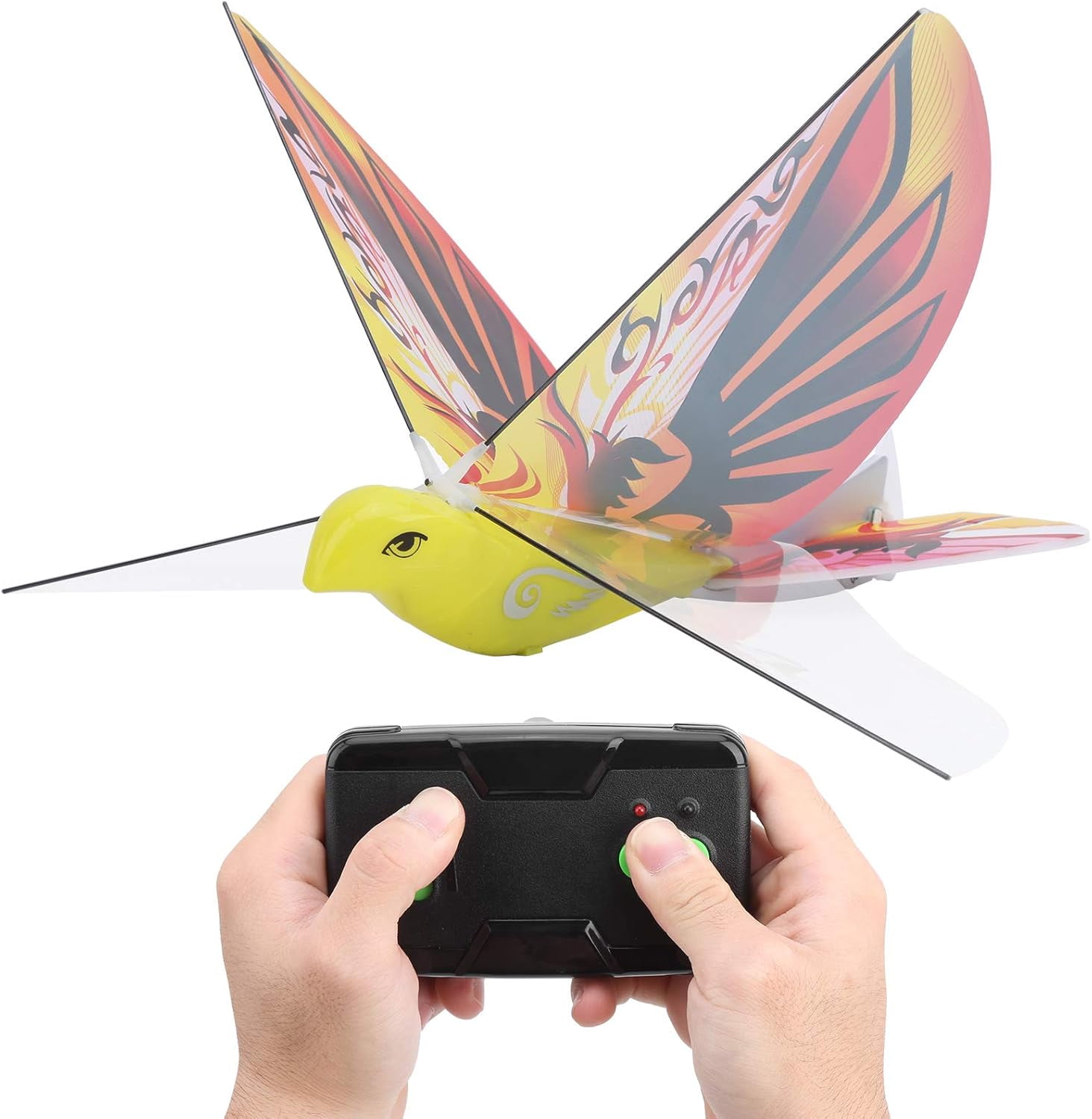 Remote Control Bird Toy, RC Bird Helicopters with LED Light, RC Bionic ...