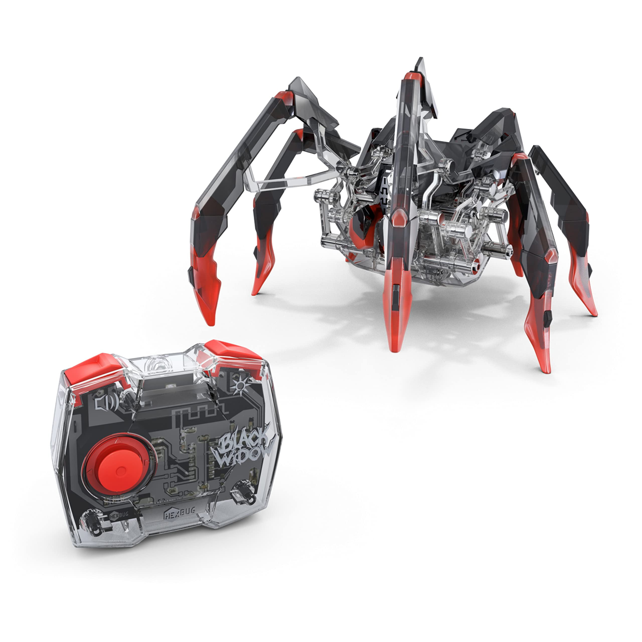 HEX BOTS Remote Control Tarantula Robot Spider Toy with Rechargeable Batteries Realistic ...