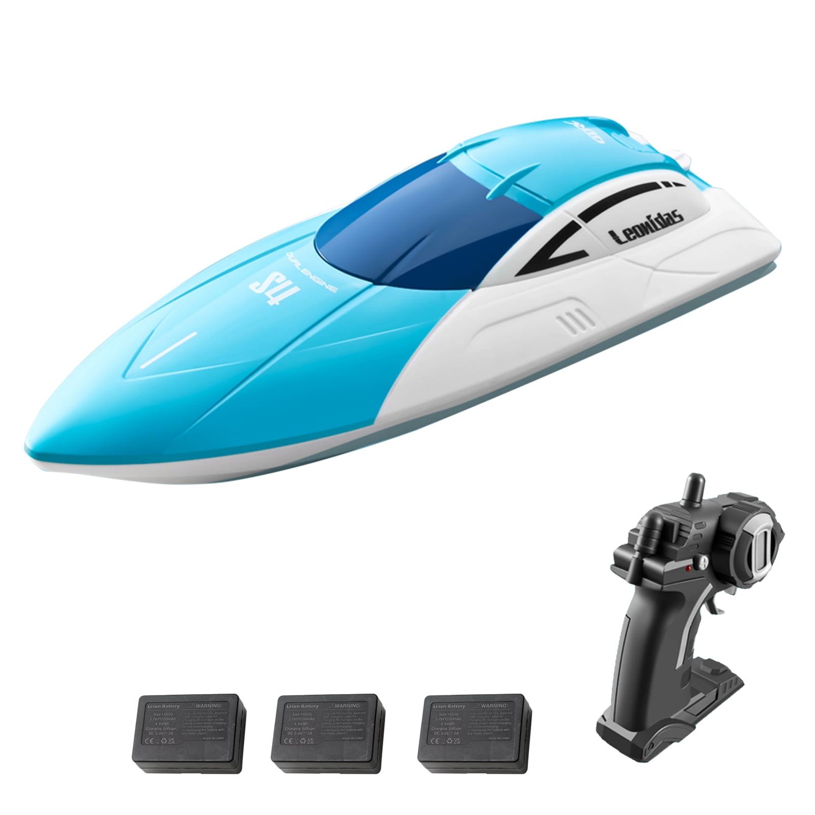 Remote Control Boat 2.4GHz Remote Control Ship Toy Gift for Kids Adults ...