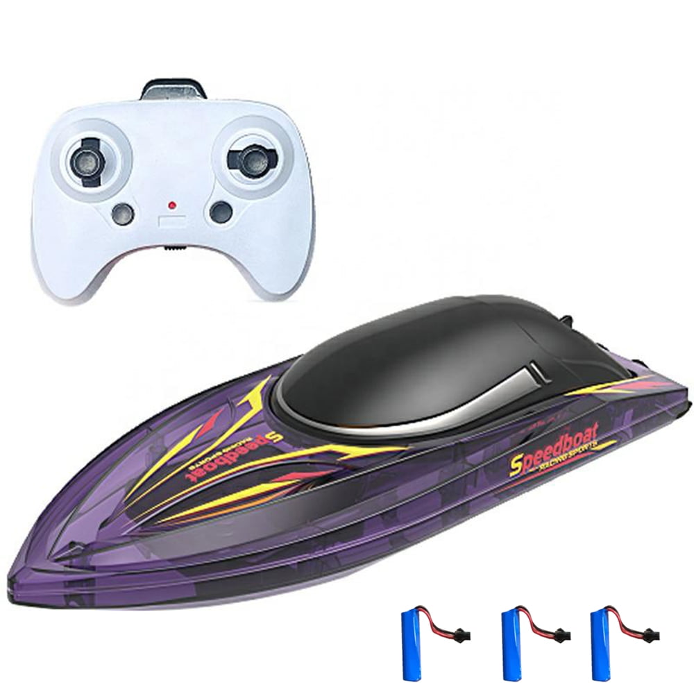 Remote Control Boat for Adults & Kids, 2.4GHz High Speed Remote Control ...
