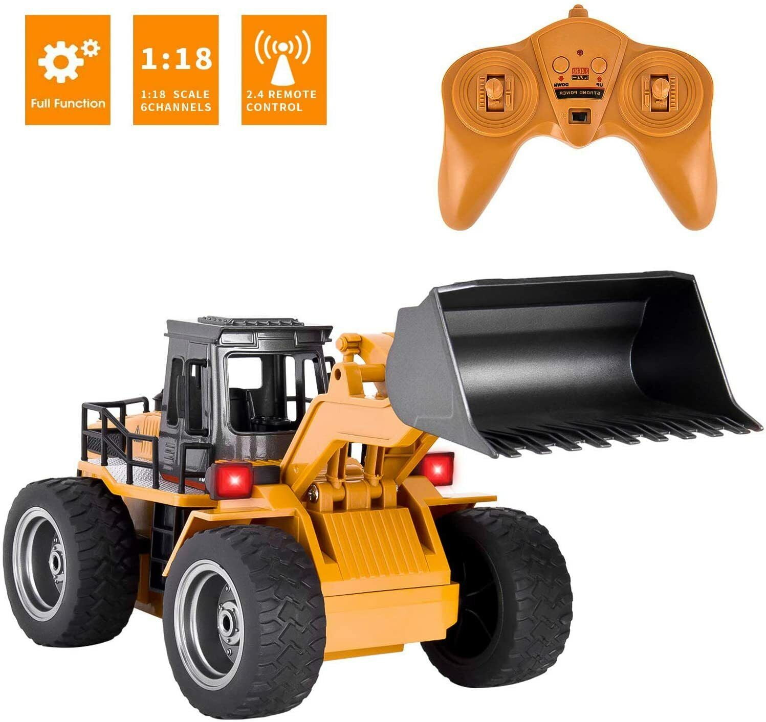 Remote Control Bulldozer RC Car Construction Truck Front Loader Truck ...
