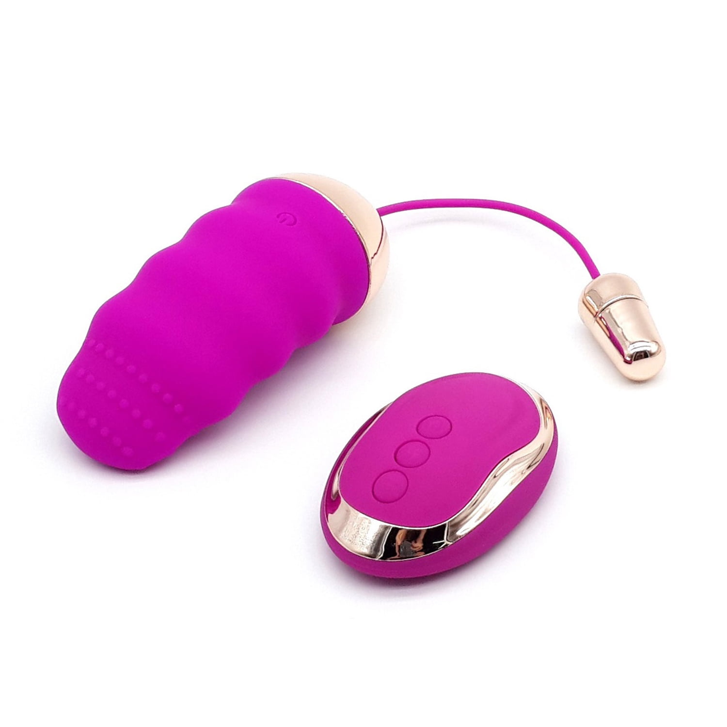 Remote Control Bullet Vibrator Vibrating Love Egg Silicone Tongue