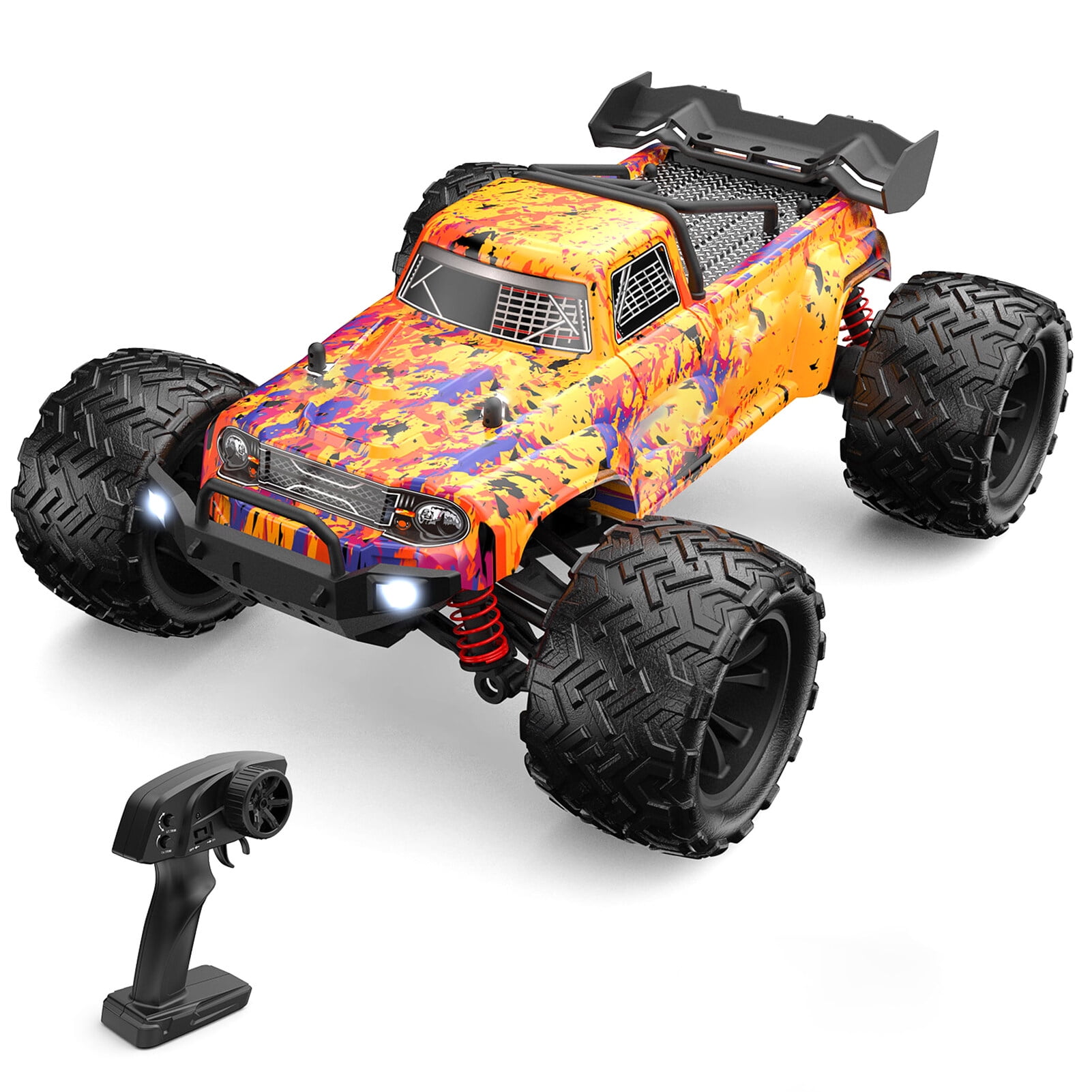 Remote Control Car 1/16 2.4GHz 40km/h All Terrain Off Road Trucks 4WD ...