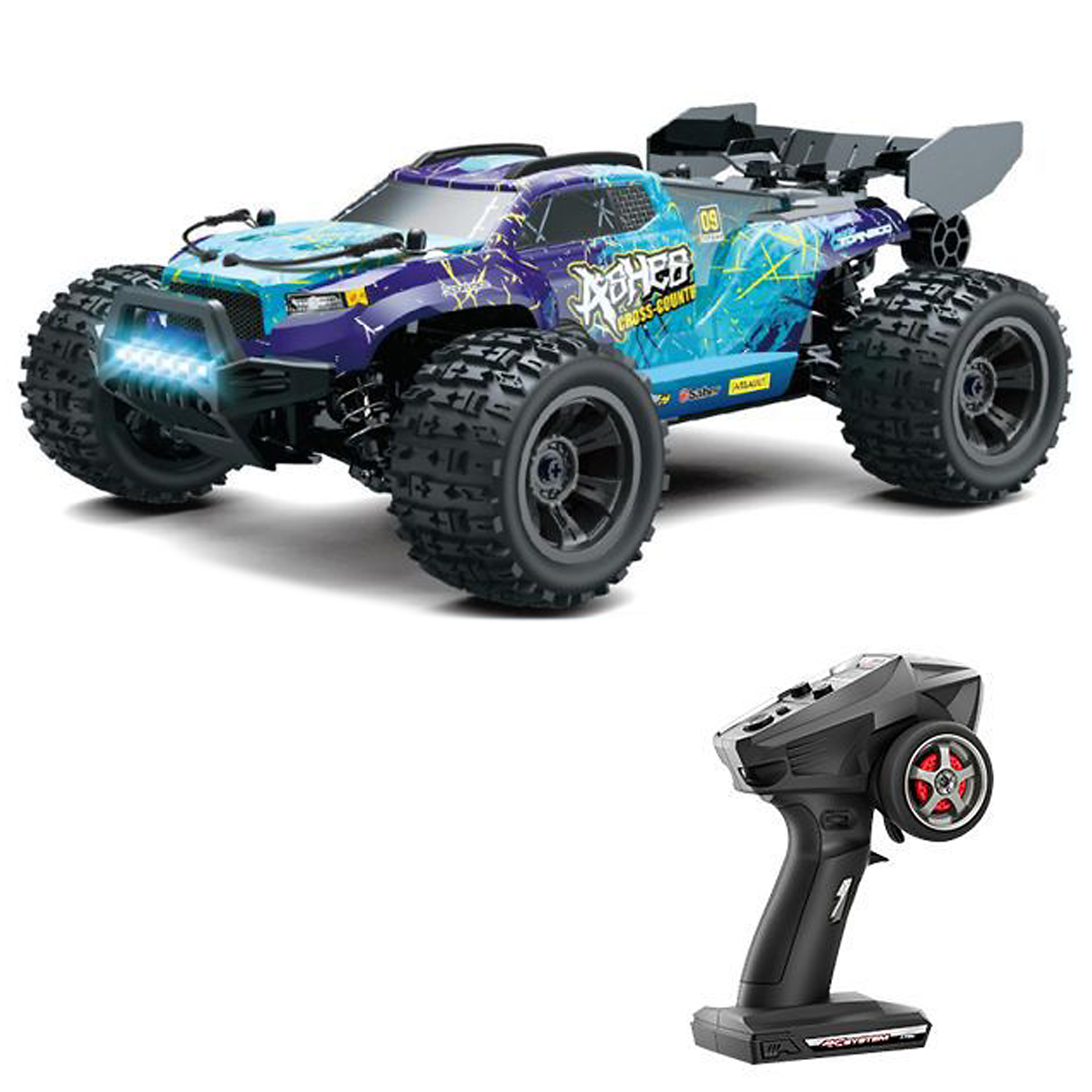 Remote Control Car 1:18 Scale 28 KM/H High Speed Vehicle 4WD All ...