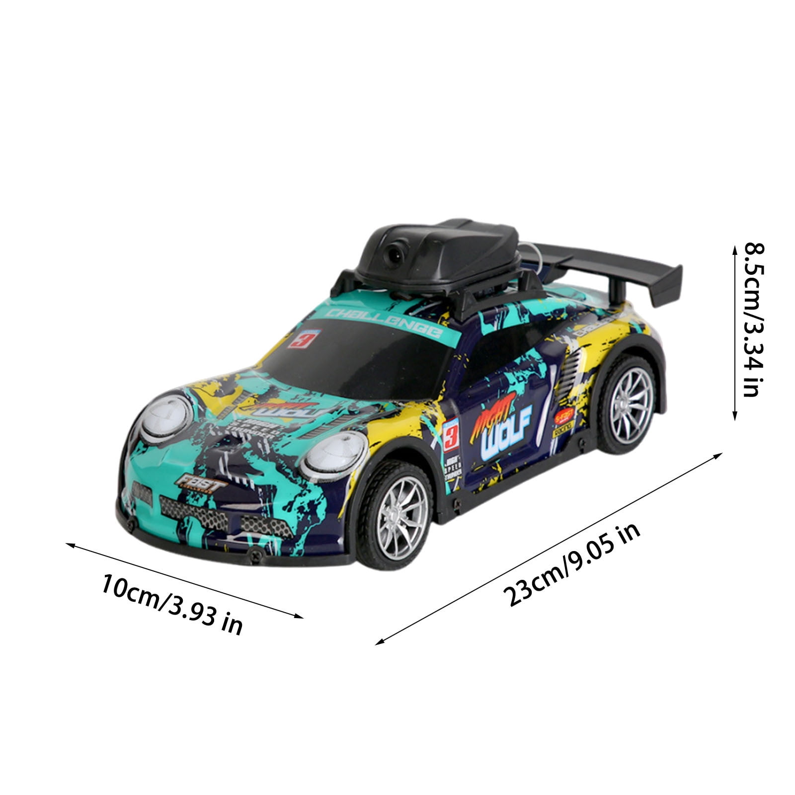 Remote Control Car, 1/22 Scale Light Up Racing Car Toys, RC Car for ...