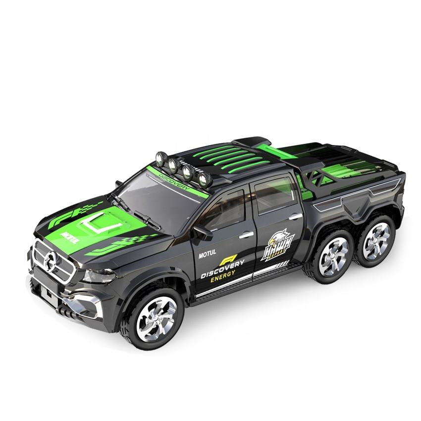 Remote Control Car 1:64 5CH Radio Control Diecast Alloy Vehicle Toys ...