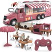 Remote Control Car, RC Dream Camper Car Toy with Light & Sound Camping ...