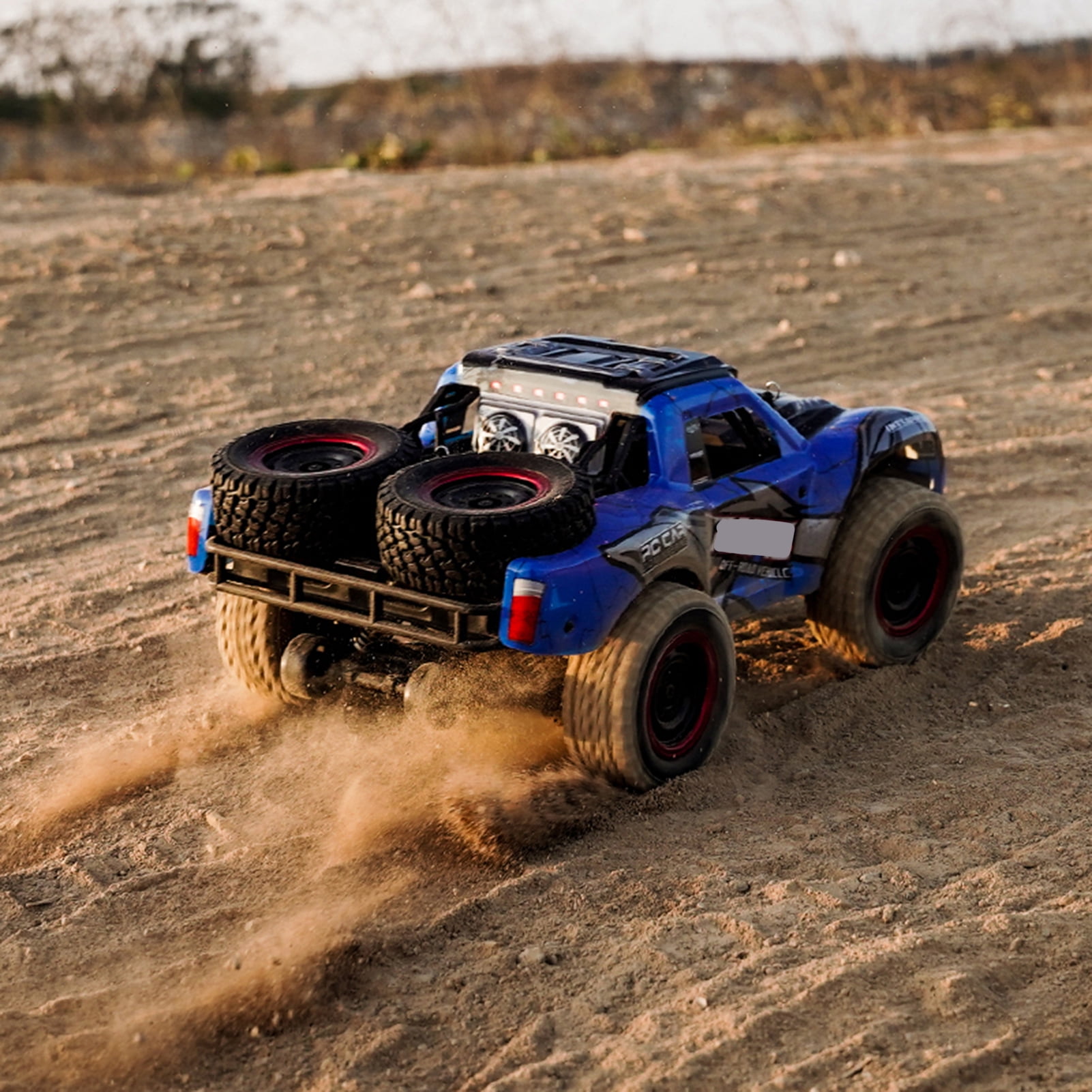Remote Control Car 40km/h High Speed 2.4GHz Full Proportional 4WD Off Road RC Car With 3 Light ...