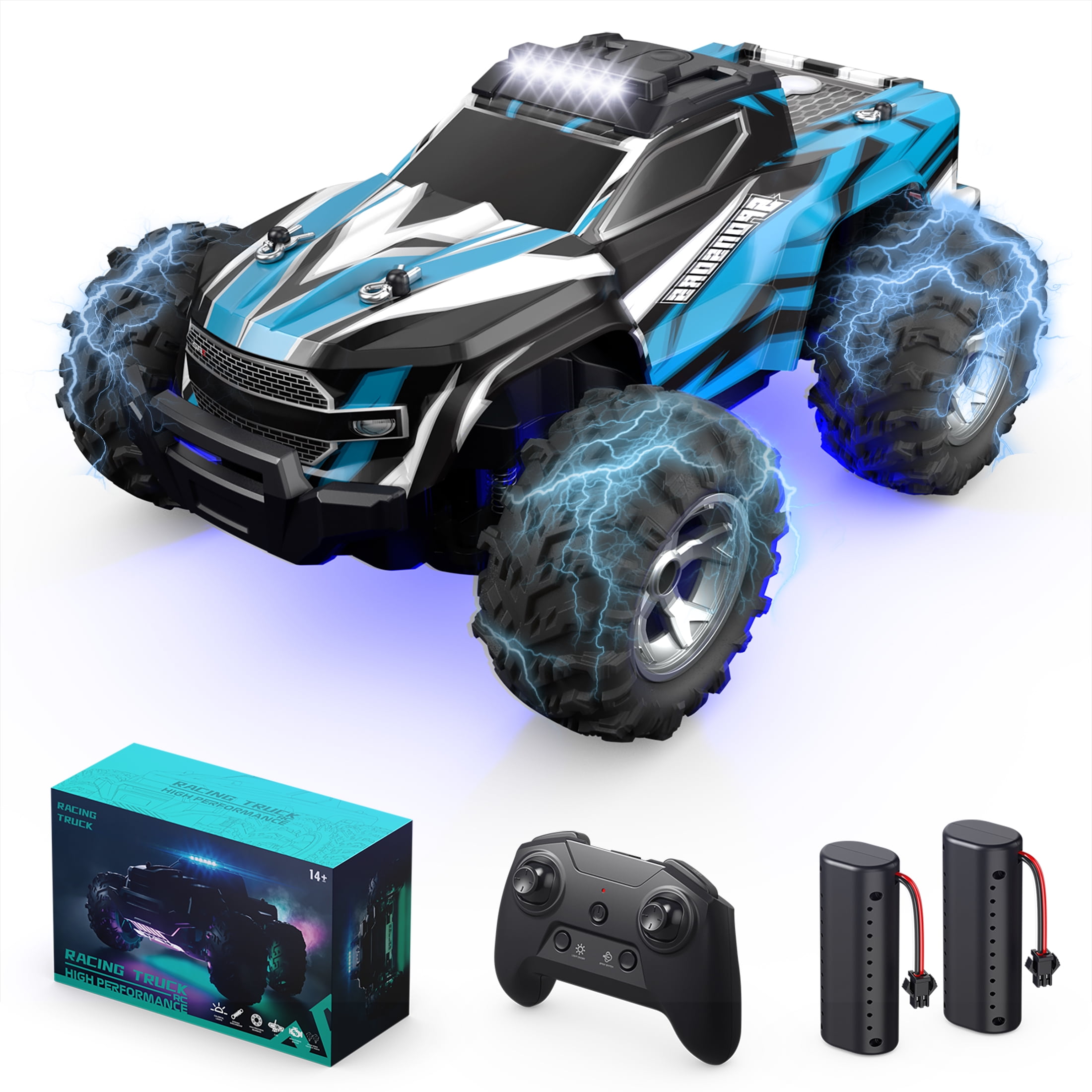 Goutoday Remote Control Cars, 1:16 RC Cars, 25Km/h Monster Truck with ...