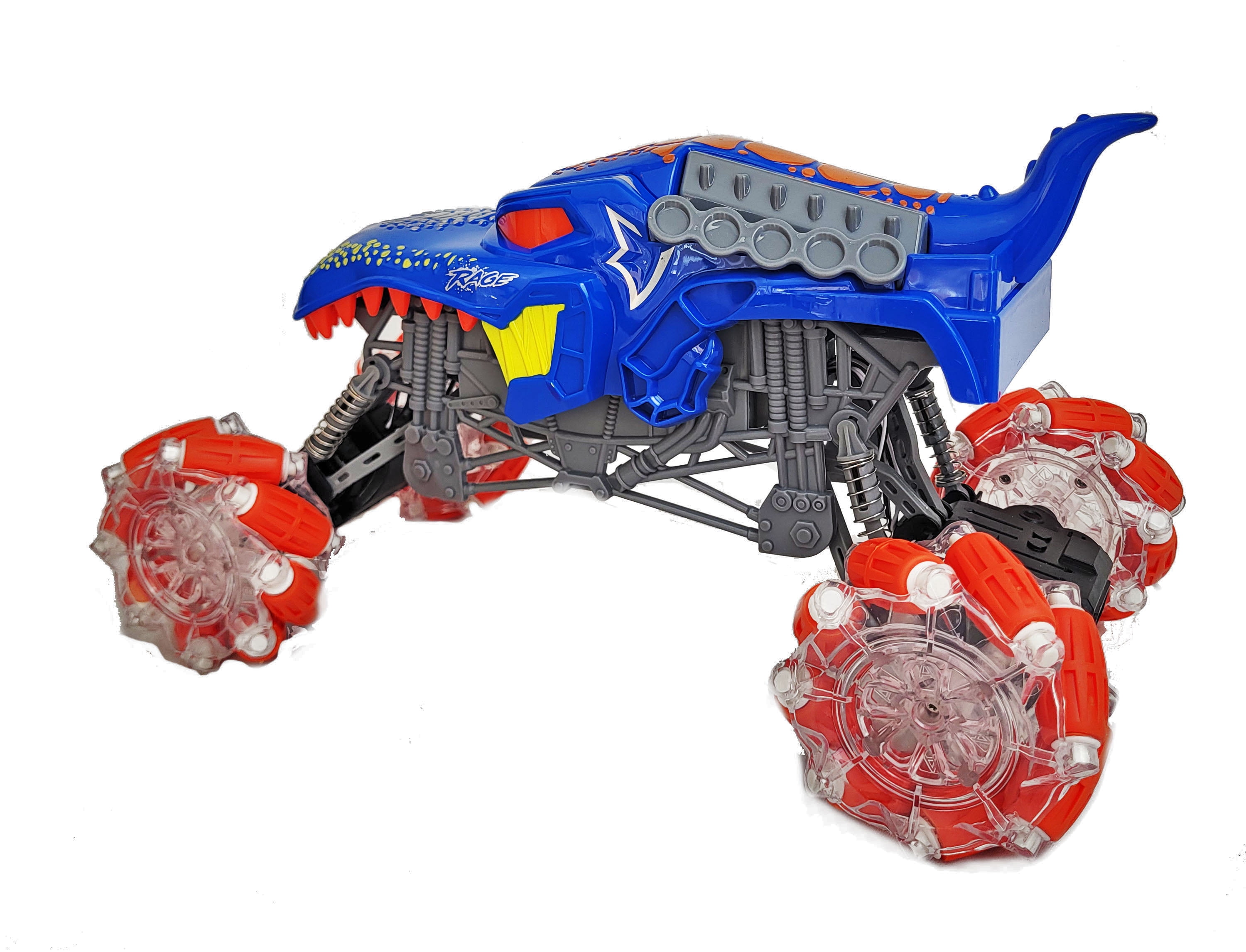 RC Monster Truck Remote Control Car - 1:16 Scale Stunt Truck - Walmart.com