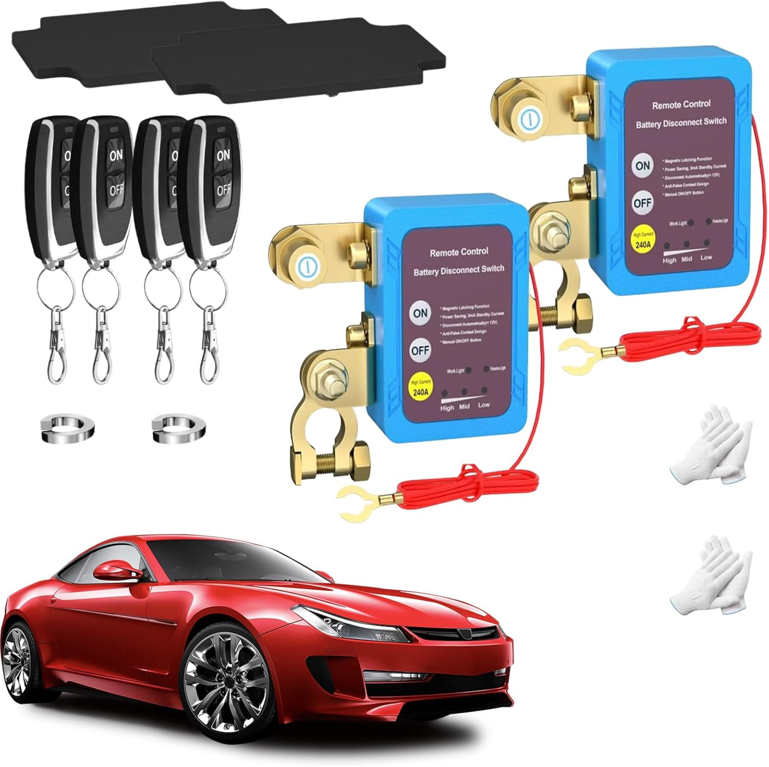 Remote Control of Car Devices for Anti-Theft Safety, Remote Control ...