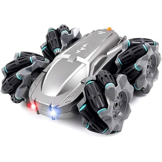 Remote Control Car,Double Sided 360°Rotating 4WD RC Cars, 2.4GHz Electric Race Stunt Toy Car ...