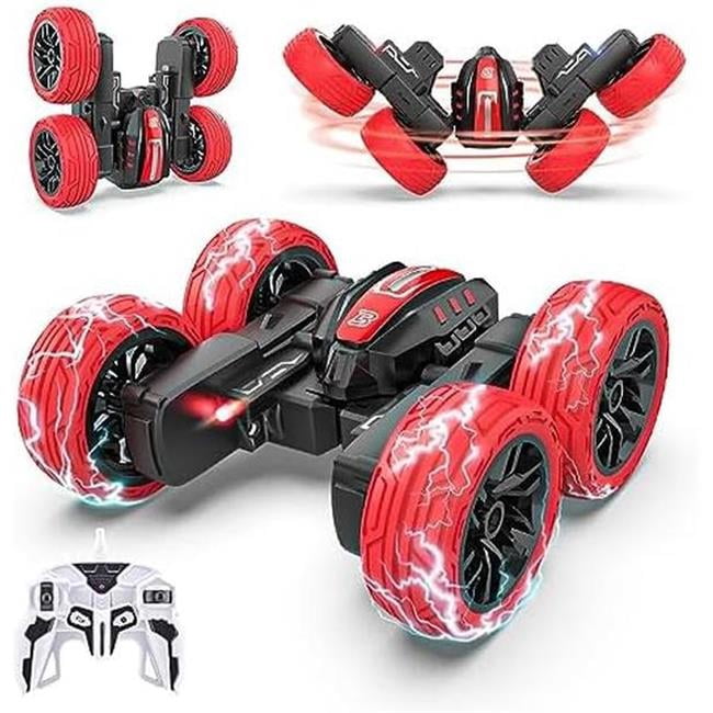 Remote Control Car - Double Sided Mini Race Stunt Car, 360 deg Flips ...