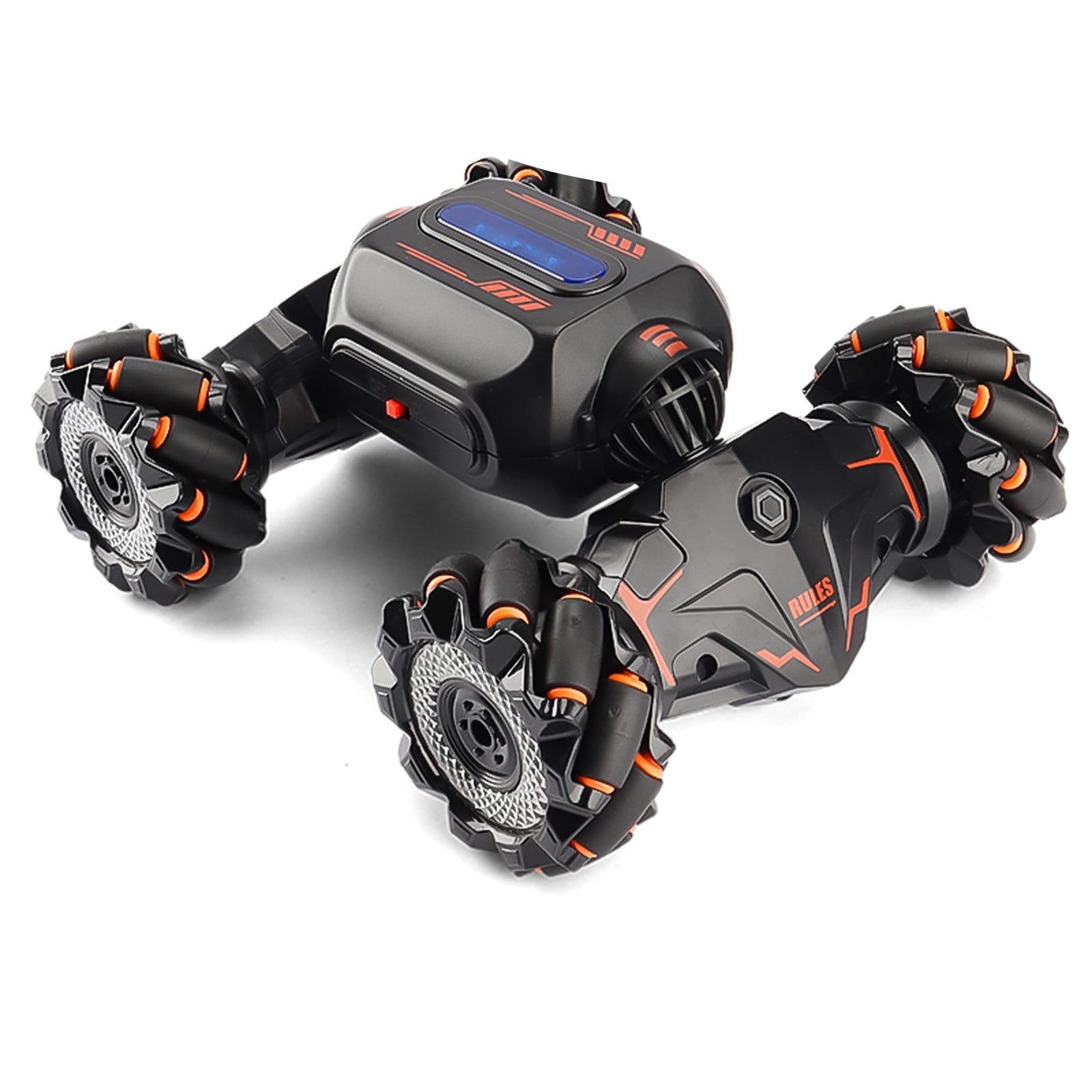 Remote Control Car, Double Sided RC Car, 4WD Off-Road Stunt Car with 360° Flips, 2.4Ghz Indoor ...