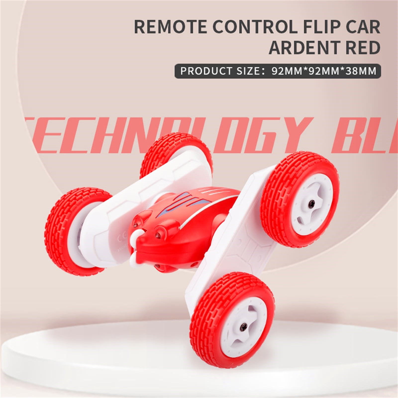 Remote Control Car, Double Sided Rc Stunt Car, 360°Rotating 4Wd Off-Road Rc Cars with Headlights ...