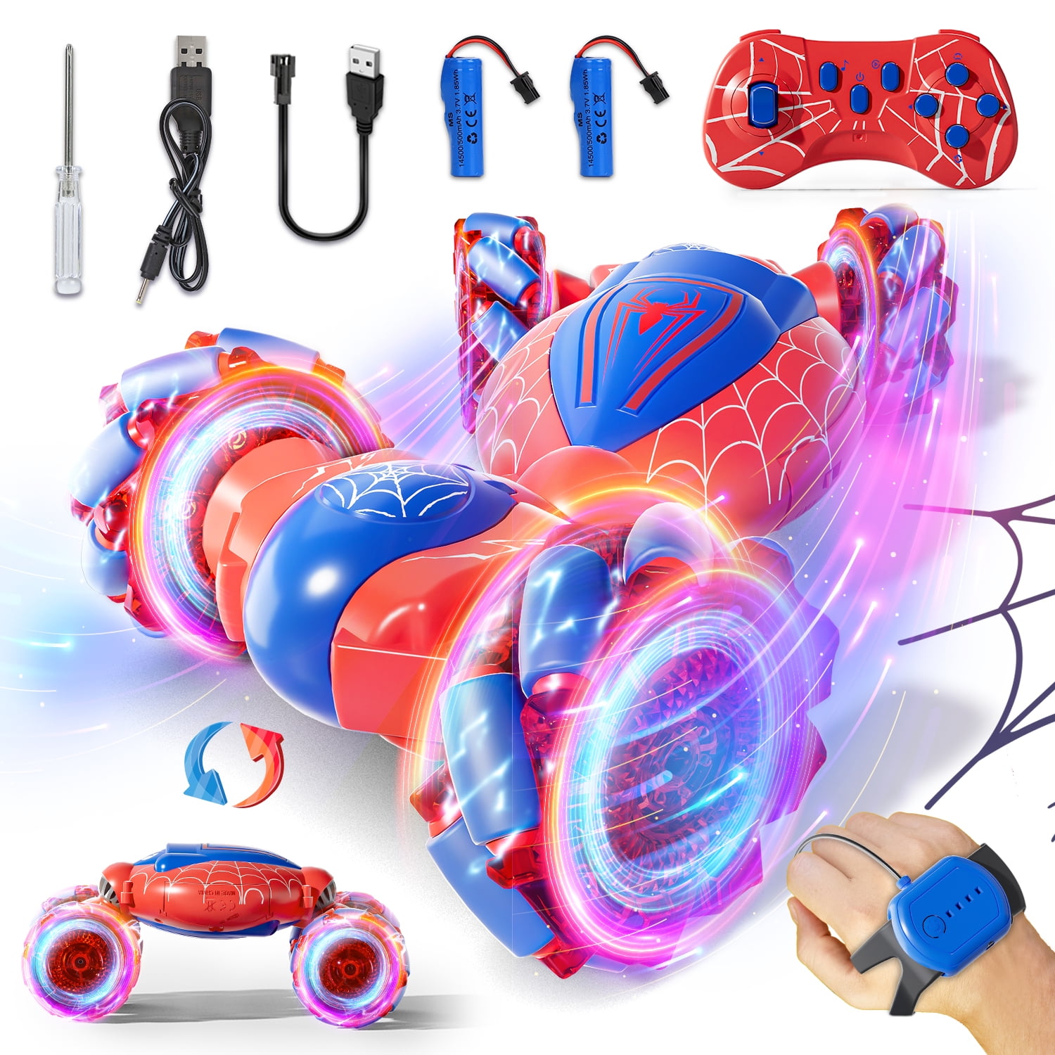 Remote Control Car, Gesture Sensing RC Stunt Car, Hand Controlled RC ...