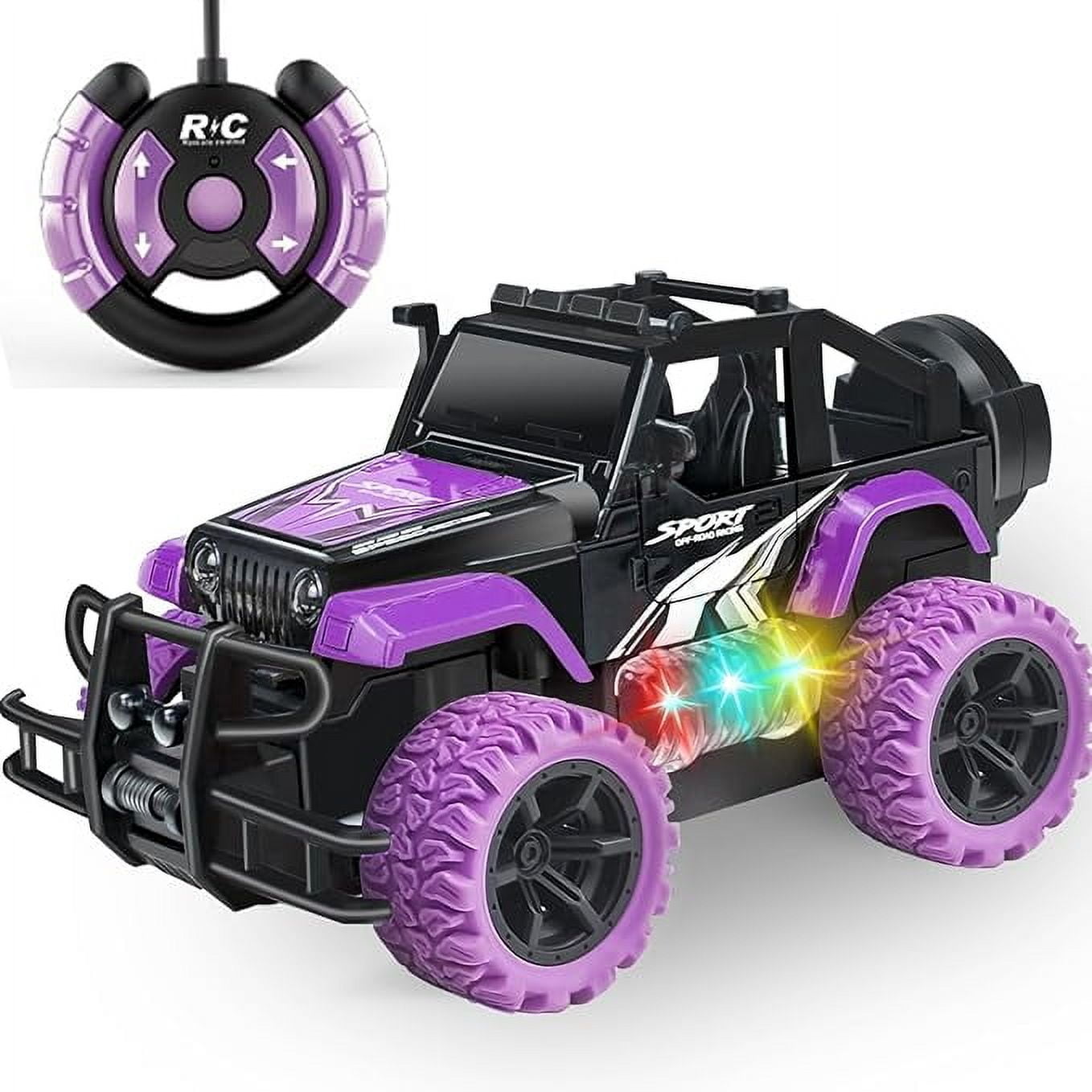 Remote Control Car for Girls 4-7, 1:20 Scale Rc Racing Cars Monster ...
