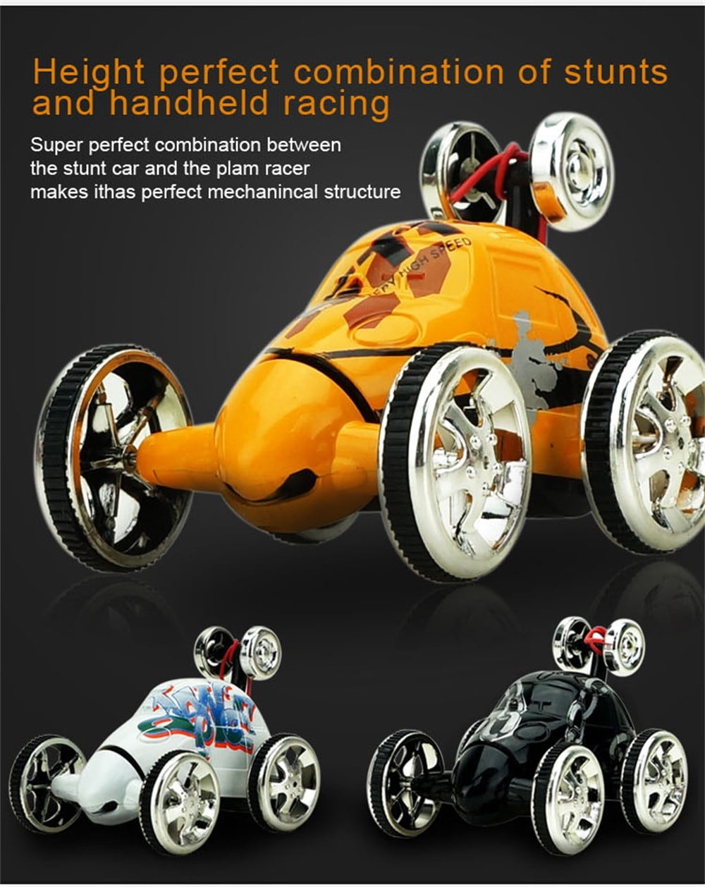 Remote Control Car for Girls : Pink RC Car Double Sided 360°Flip Stunt ...