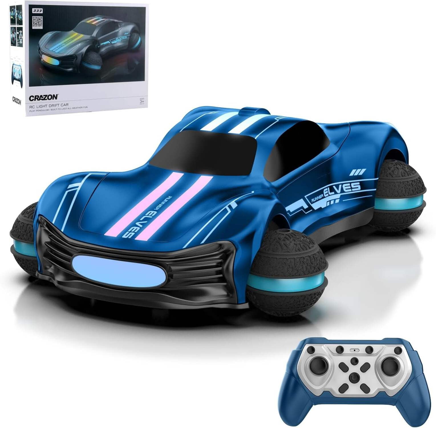 Remote Control Car for Kid Age 3-5 6-8 8-12, RC Cars, Remote Control ...