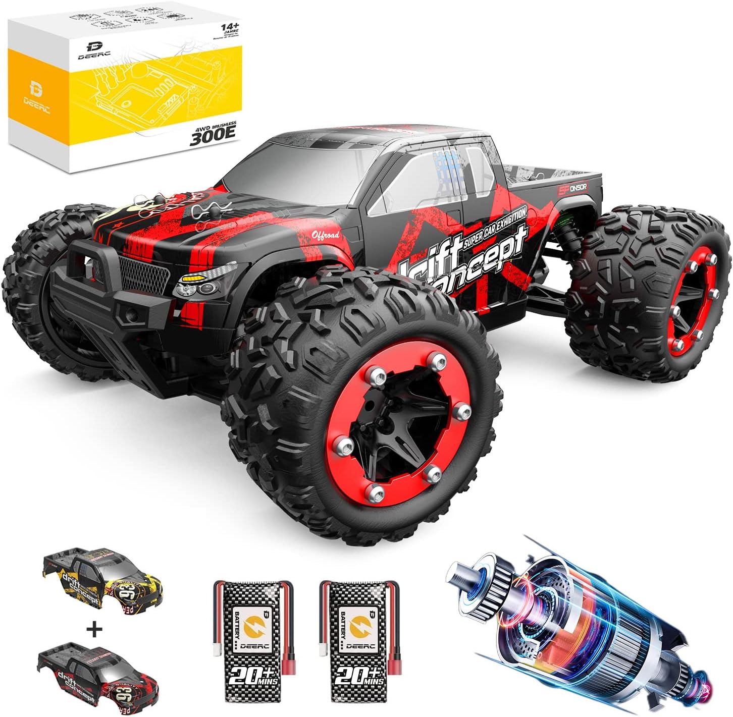 Remote Control Full Function Power Cross-Country Electric Car Jeep ...
