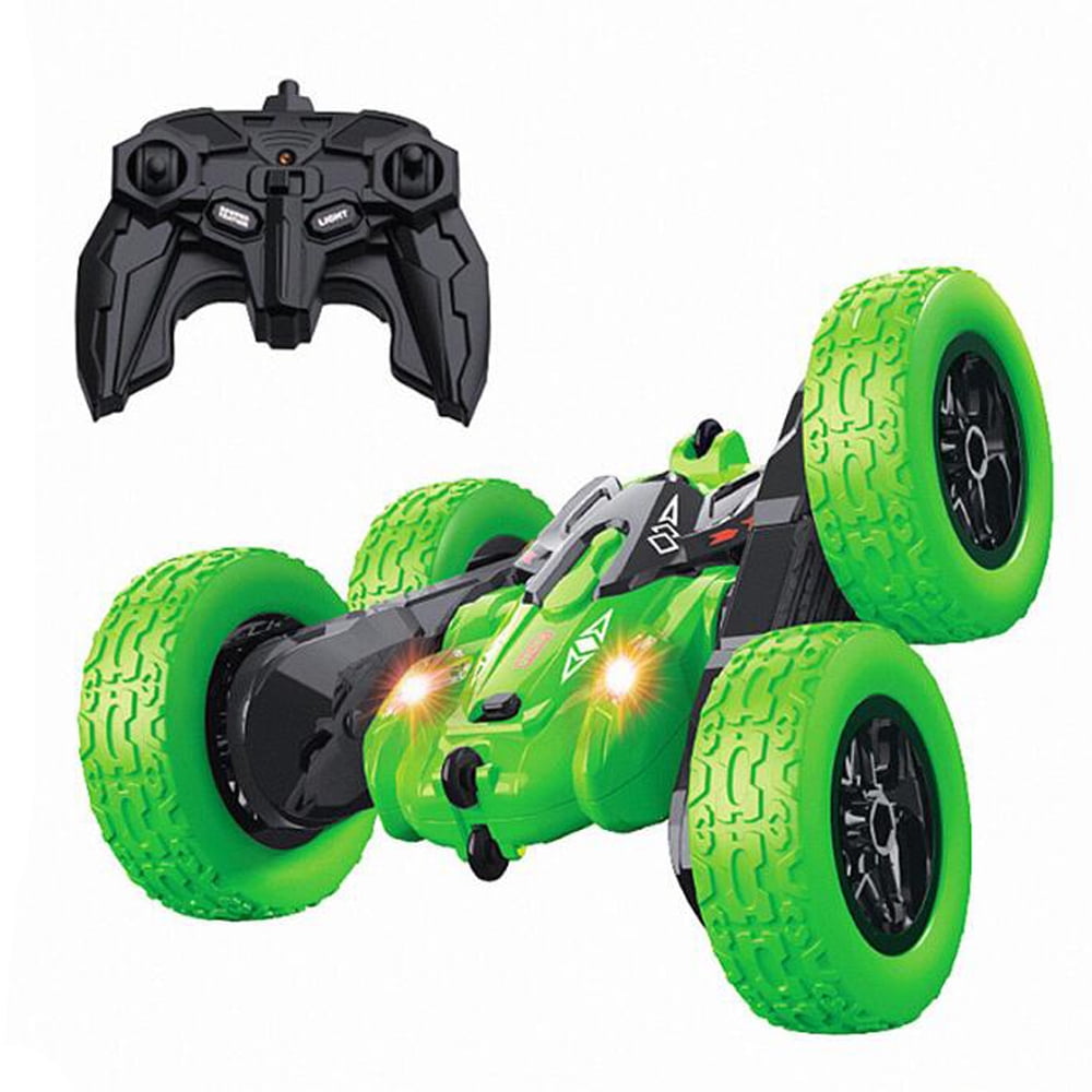 Remote Control Car, RC Cars Stunt Car Toy, 4WD 2.4Ghz Double Sided 360° Rotating RC Car with ...