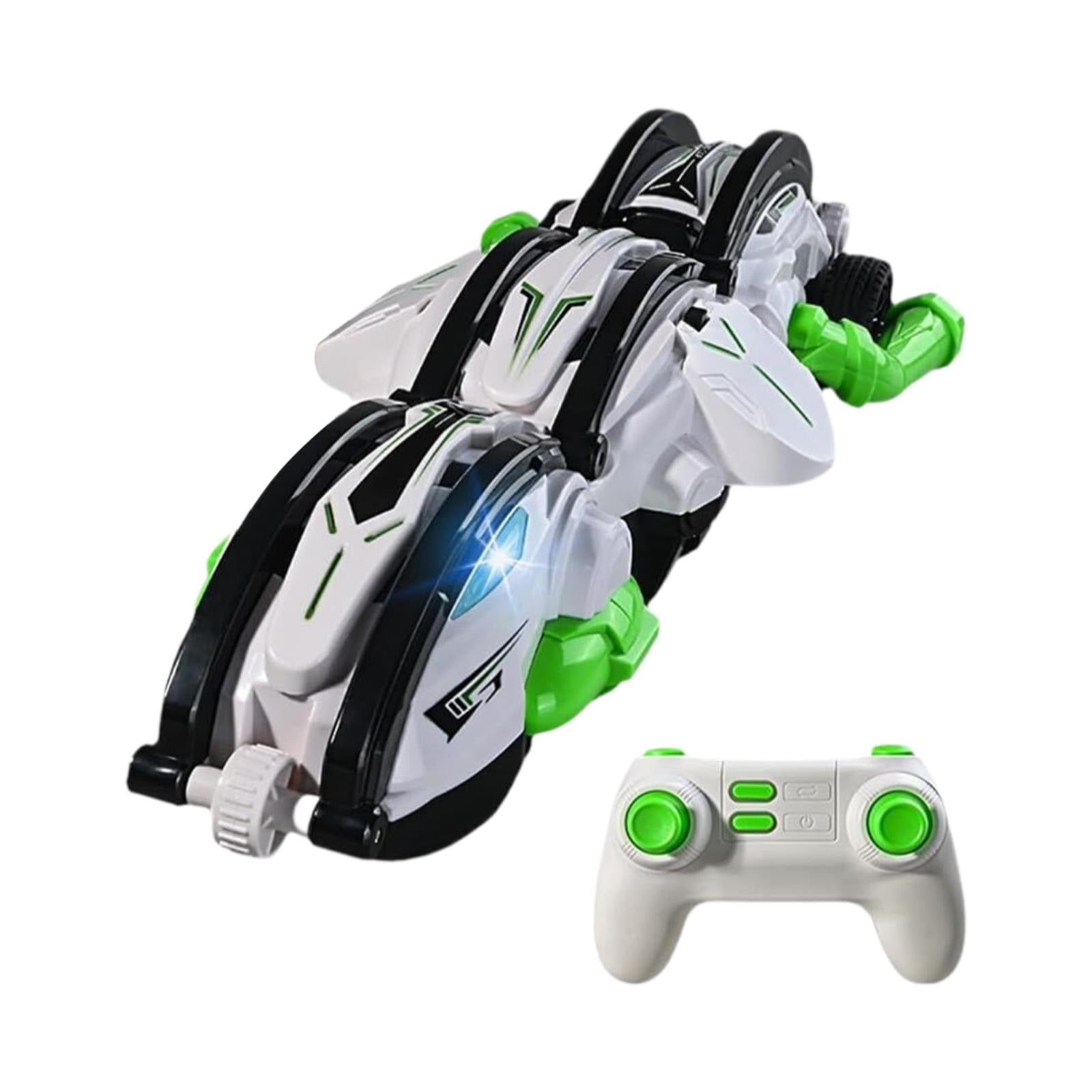 Remote Control Car Snake 360掳 Roll Toys, 2025 Speed Rolling Remote Stunt Car 2.4G, Remote Car ...