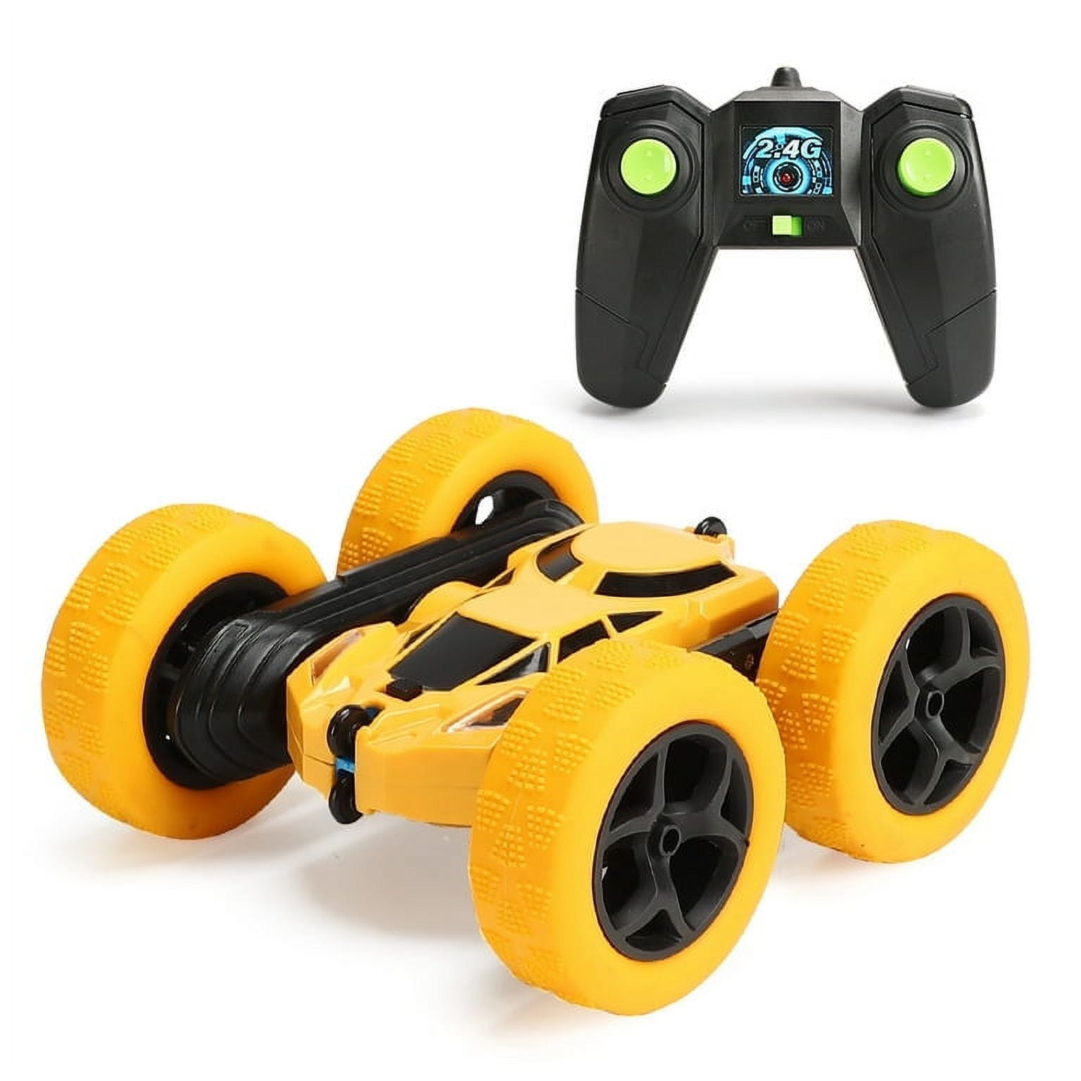 Remote Control Car Stunt RC Cars, 90 Min Playtime, 2.4Ghz Double Sided 360° Rotating RC Crawler ...