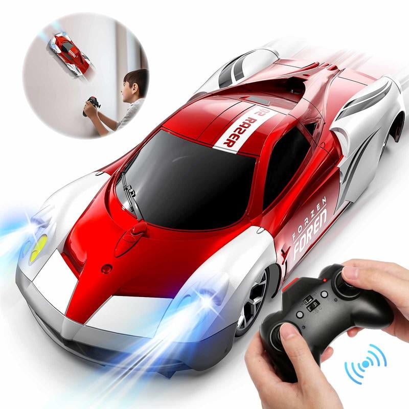 Remote Control Car Toy, Wall Climbing Car With 360 Rotation and Light ...