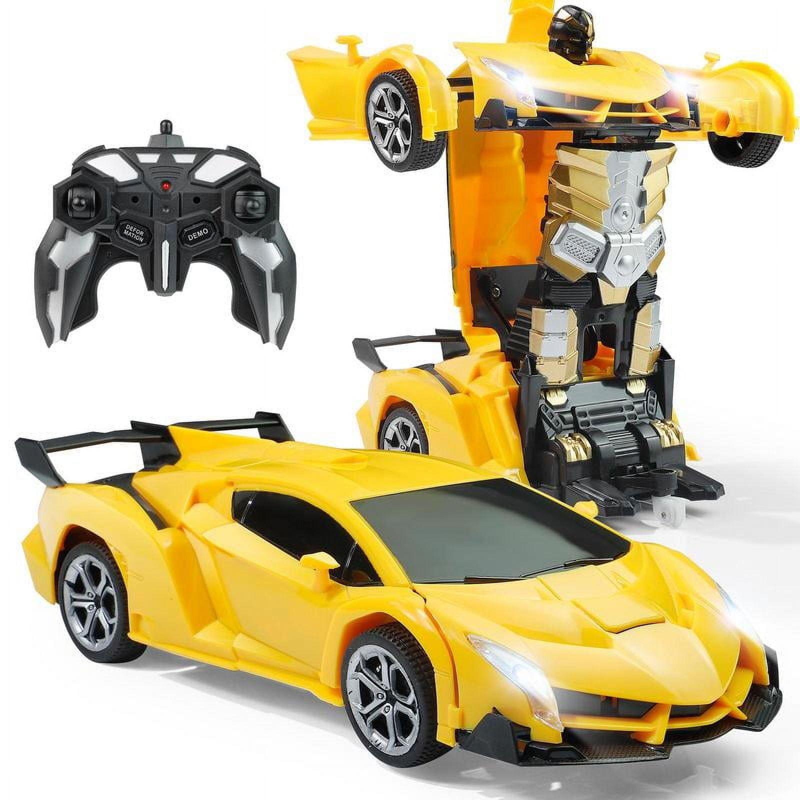 Remote Control Car - Transform Robot RC Cars, Toys for Kids 3-6 Years ...